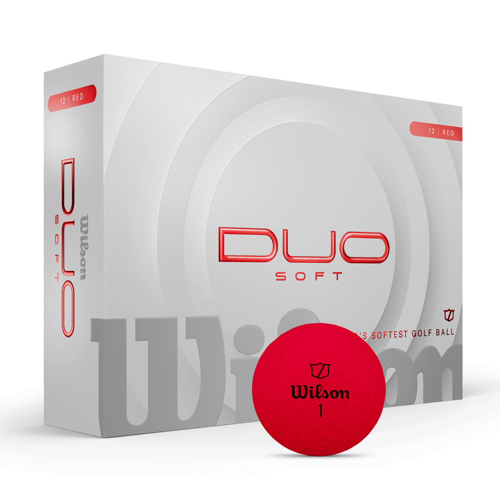 Buy Duo Soft Golf Balls - Red online - Wilson NZ