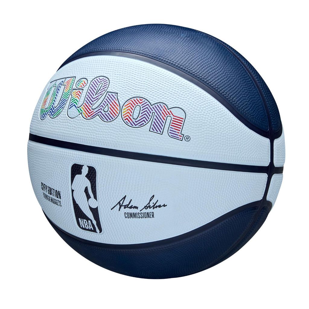Buy NBA Team City Edition Icon Basketball Denver Nuggets online - Wilson NZ