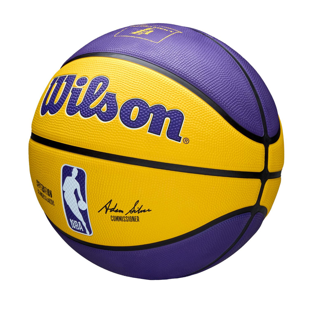 Buy NBA Team City Edition Icon Basketball LA Lakers online - Wilson NZ